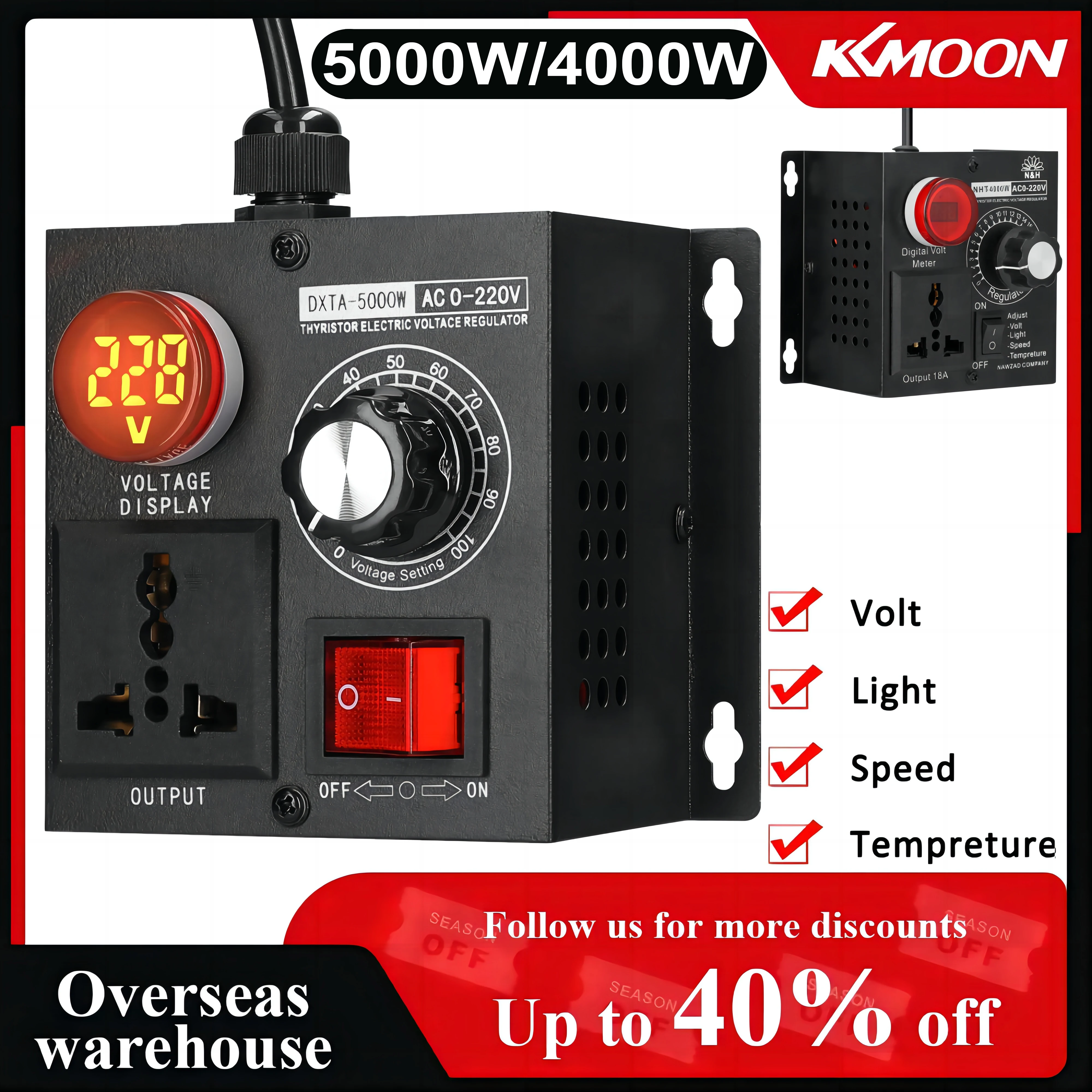 Voltage-Regulator-Speed-Temperature-Light-Voltage-Adjuatable-Dimmer-AC ...