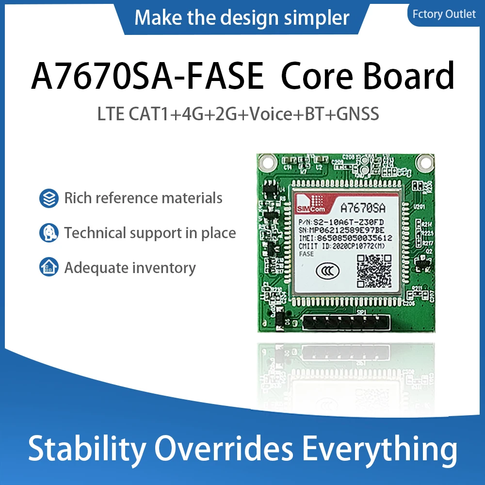 SIMCOM-A7670SA-Core-Board-LTE-Cat1-IoT-Module-A7670SA-FASE-breakout ...