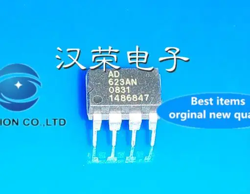 Circuito integrado IC Chip AD623AN AD623 AD623ANZ DIP 8, 100% original ...