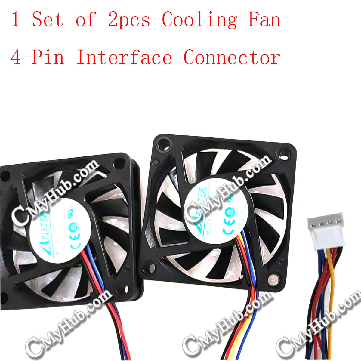 Set-of-2-fans-For-Shuttle-XH170V-Slim-PC-Computer-SA61O2U-SA6102U-PFGA ...