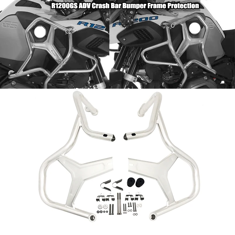Stainless-steel-Engine-Crash-Bar-Extension-Bumper-For-BMW-R1200GS ...