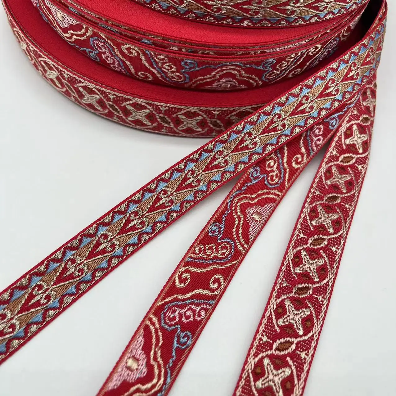 5-Yards-Fabric-Ribbons-For-Crafts-Sewing-Jacquard-Single-Face-Ribbons ...