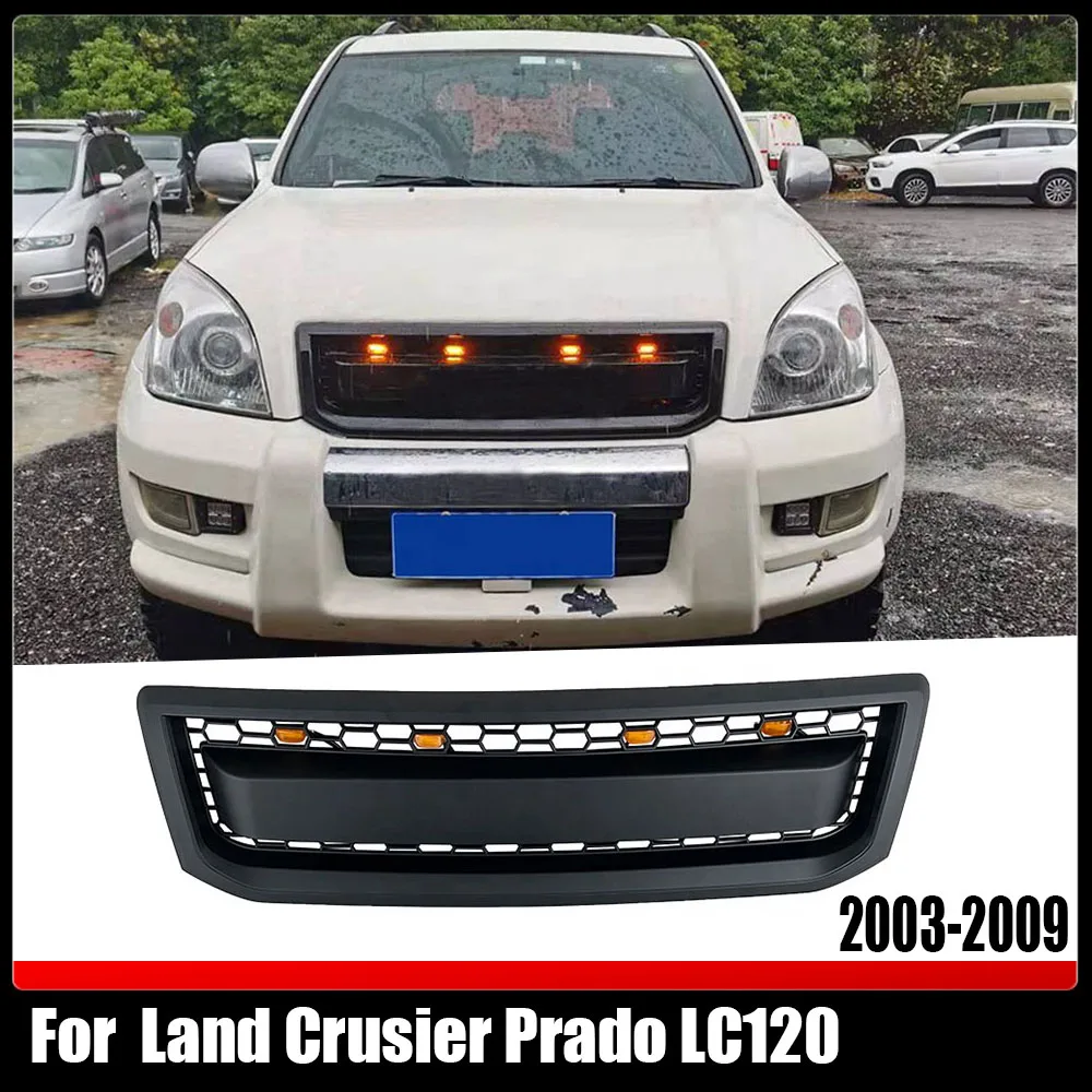 Fit For Land Crusier Prado LC120 2003 2009 Modified Front Racing Grille ...