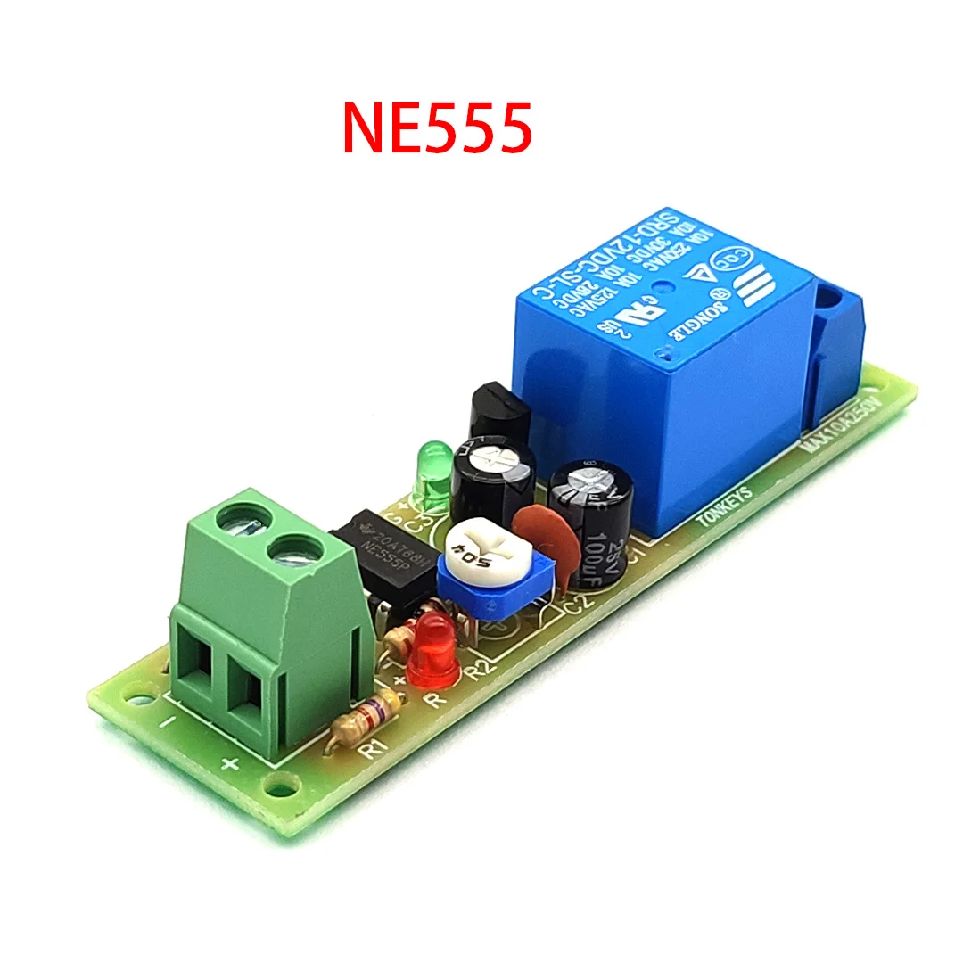 5V12V24V-NE555-power-on-timing-module-on-timing-automatic-disconnection ...