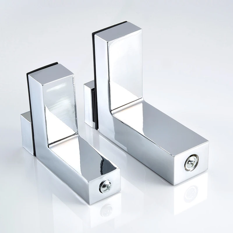 2pcs-Adjustable-Glass-Clamp-Solid-Metal-Wood-Glass-Shelf-Bracket-Wall ...