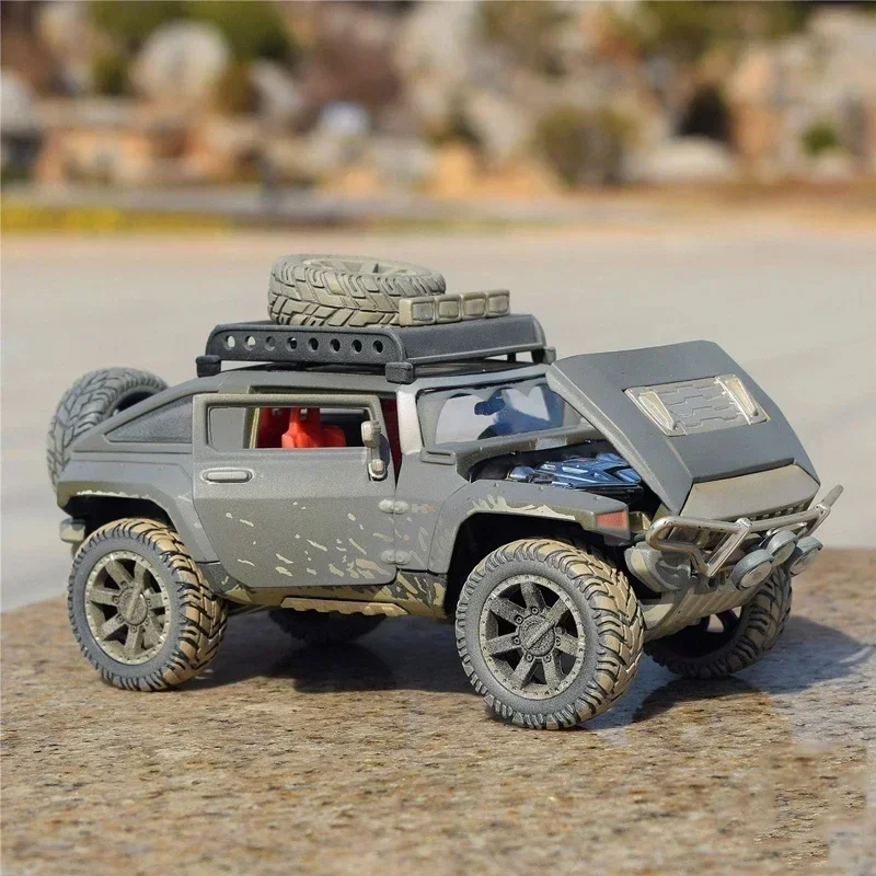 1-24-Scale-Hummer-HX-Concept-Dirt-Riders-Car-Model-Bburago-1-24-Metal ...
