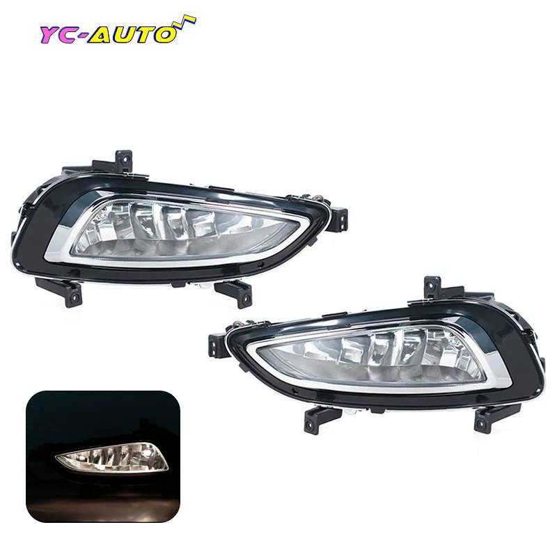 For Hyundai Azera 2011 2012 2013 2014 Front Bumper Fog Lamp Daytime ...