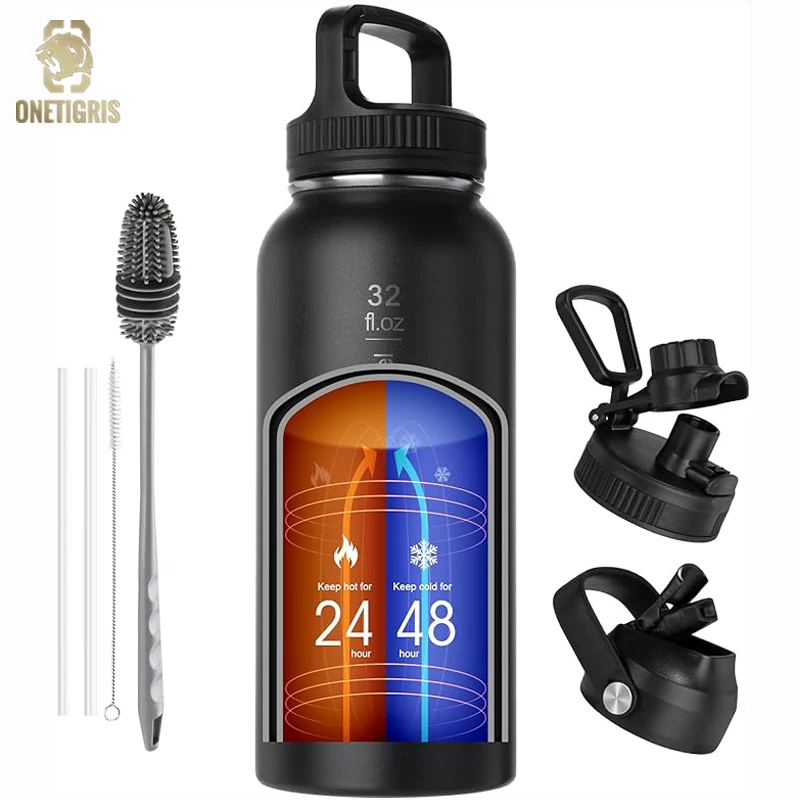 ONETIGRIS-32oz-1L-Tactical-Kettle-Stainless-Steel-Double-Walled ...