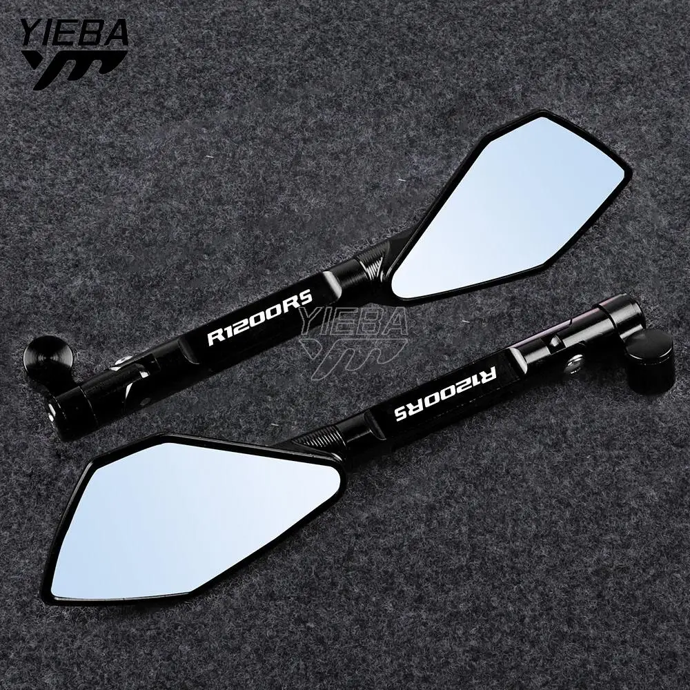 Universal-Motorcycle-ALUMINUM-Rearview-Mirror-Side-Mirrors-For-BMW ...
