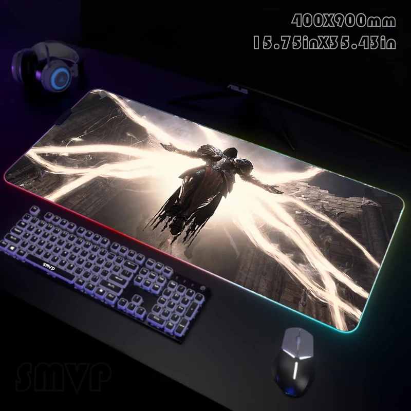 Diablo-IV-RGB-Mouse-Pad-Gaming-Mousepads-LED-Mouse-Mat-Keyboard-Mat ...