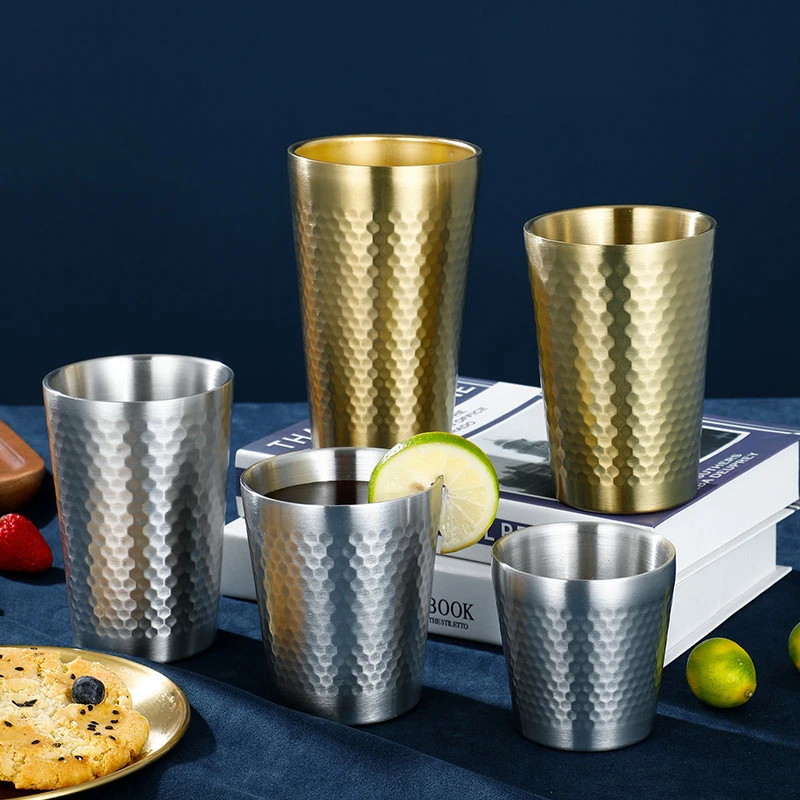 304 Stainless Steel Beer Mug Water Cup Anti Scaling Anti Fall ...