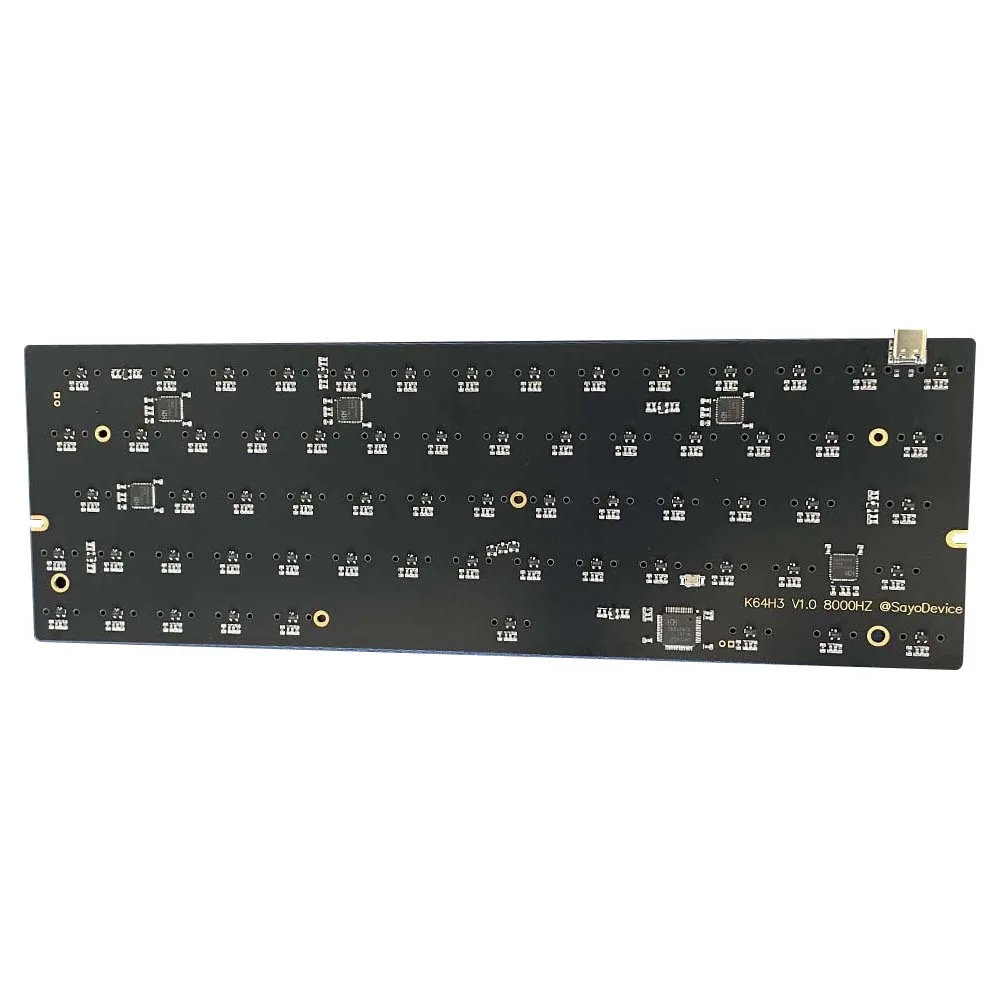 Hyper-Fast-Magnetic-Switch-Keyboard-64-Layout-PCB-Support-Rapid-Trigger ...