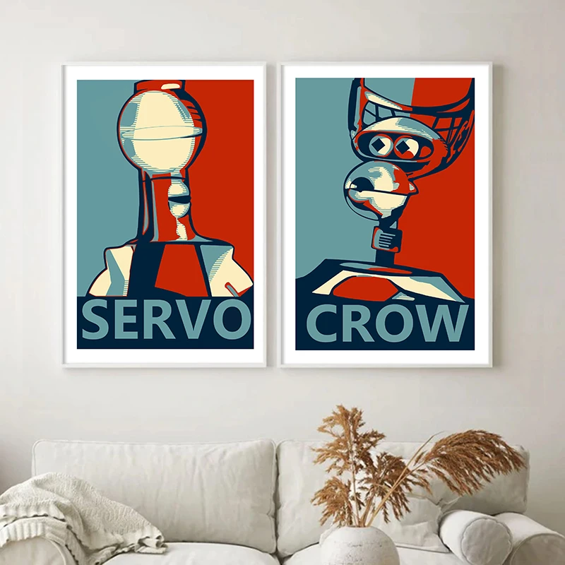 MST3k Crow Parody Artist Art Print MST3k Tom Servo Parody Artist Poster ...