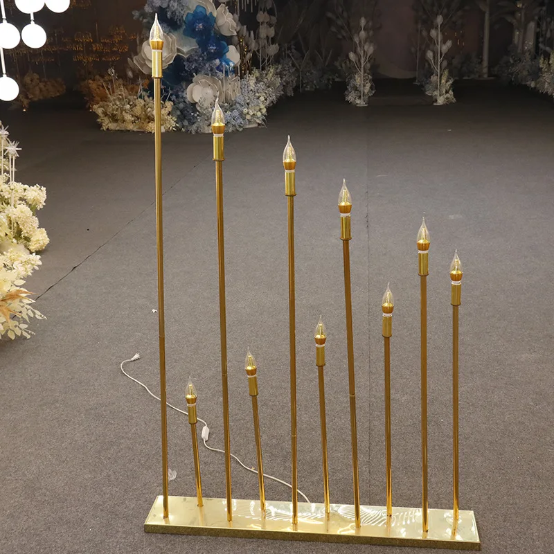 10-head-Golden-Reed-Lights-Wedding-Props-Christmas-Party-Home ...