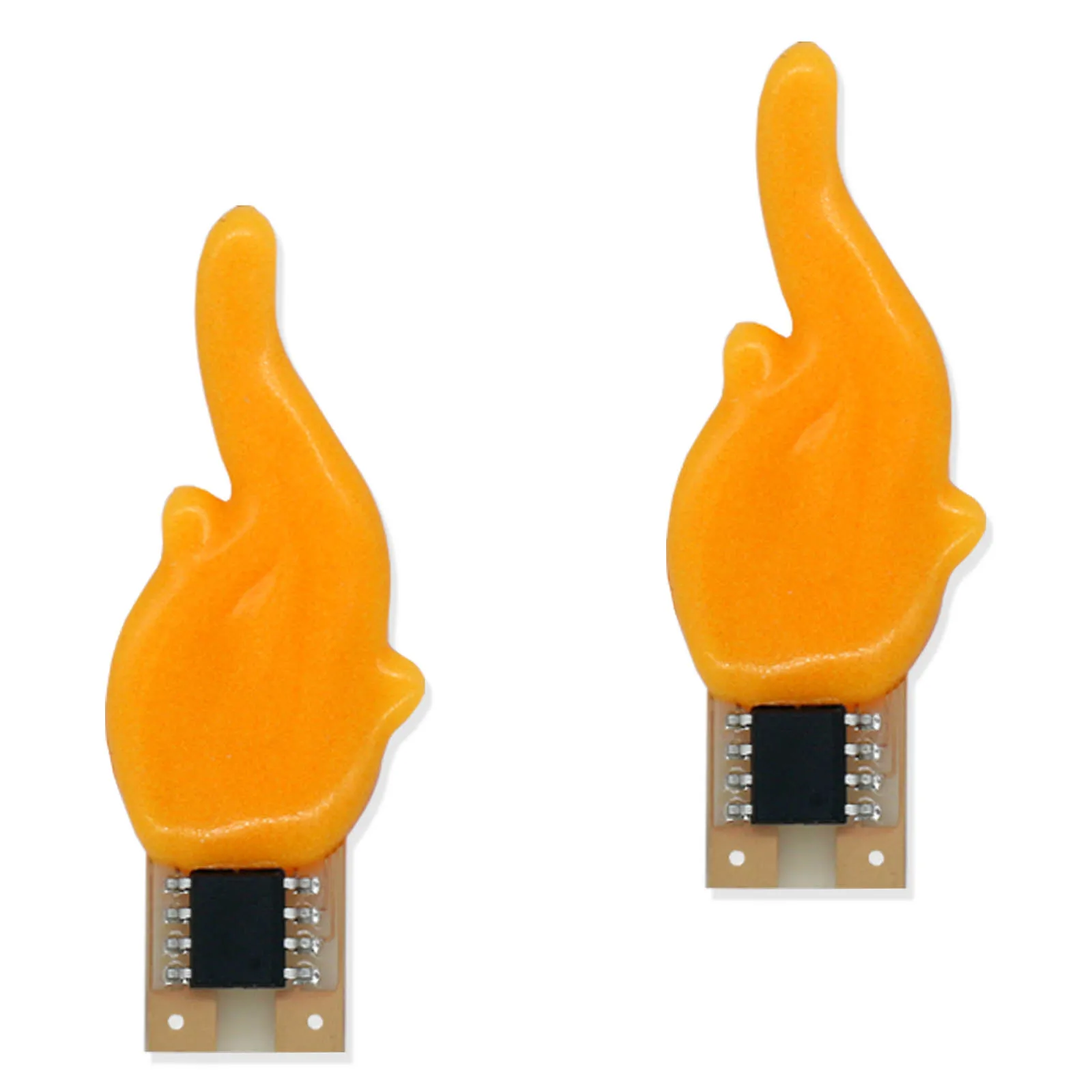 10PCS-Led-Cob-DC3-5V-Edison-Flash-Bead-20mA-1900K-Warm-White-Candle ...