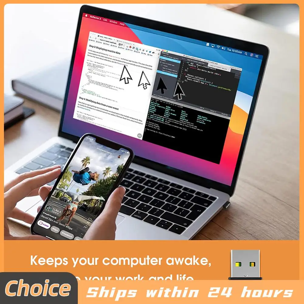 Mini Automatic Mouse Jiggler Mover Undetectable USB Automatic Move ...