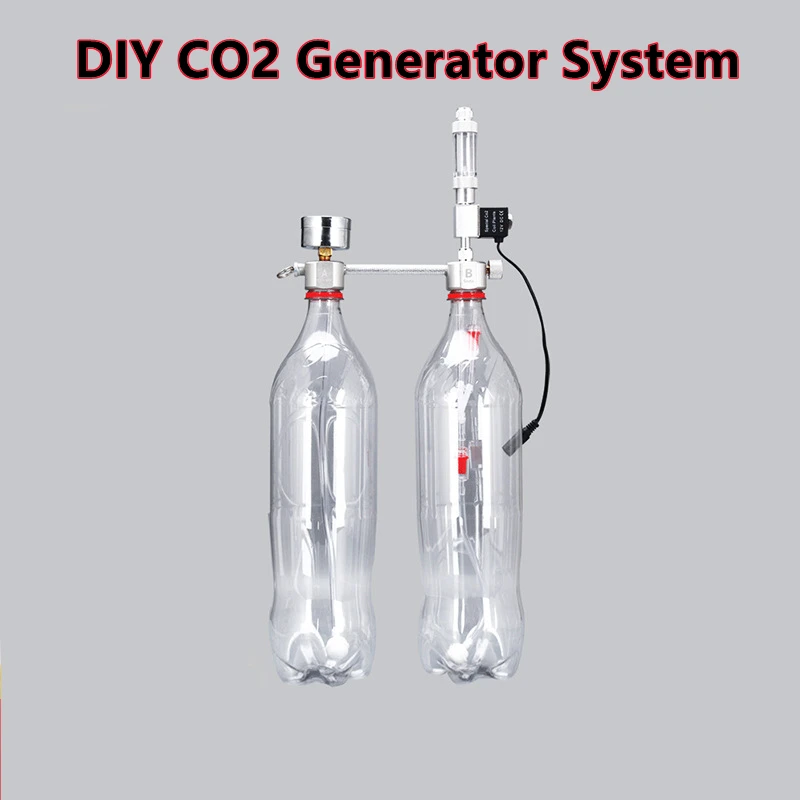 Aquarium Fish Tank Diy Co2 Generator System Kit Carbon Dioxide Reactor ...