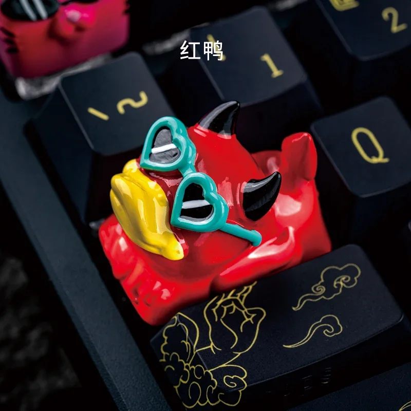 Cool-Pet-Keycaps-Personalized-Customization-Watermelon-Crocodile-Pink ...