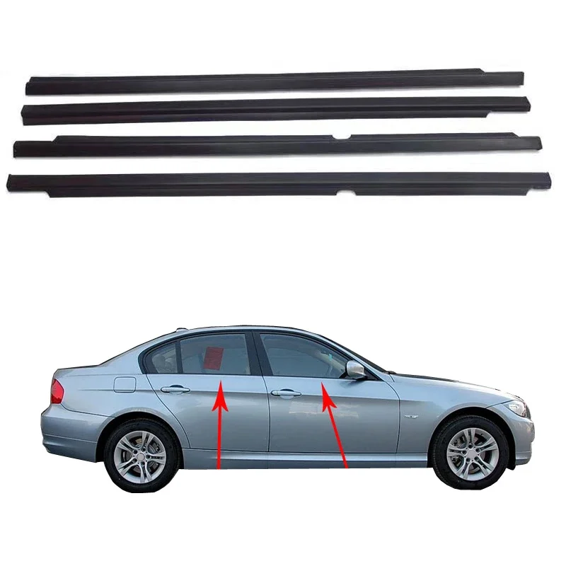 Door Window Molding Weatherstrip Seal Belt for BMW 3 Series E90 316d ...