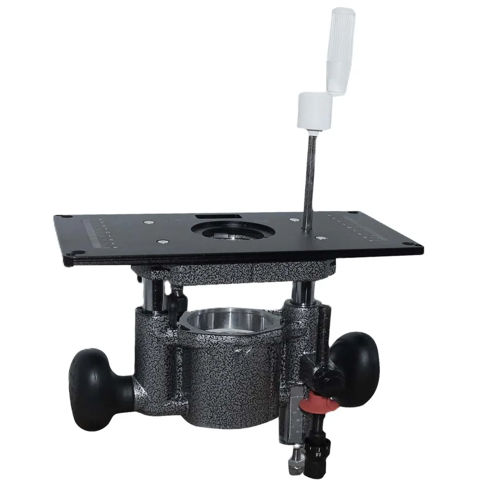 Woodworking-Router-Lift-System-Base-e-Alum-nio-Router-Table-Inserir ...