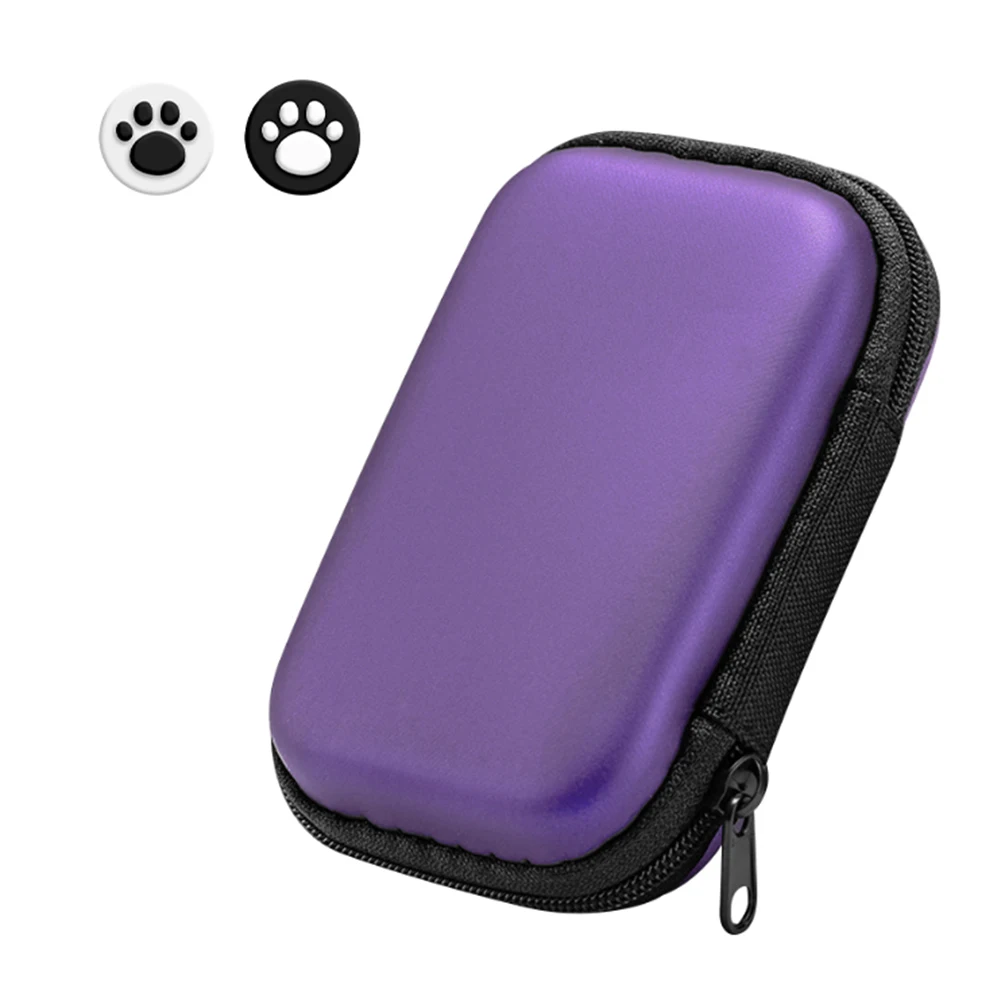 EVA Hard Carrying Case Shockproof with 2 Joystick Caps Protection Bag ...