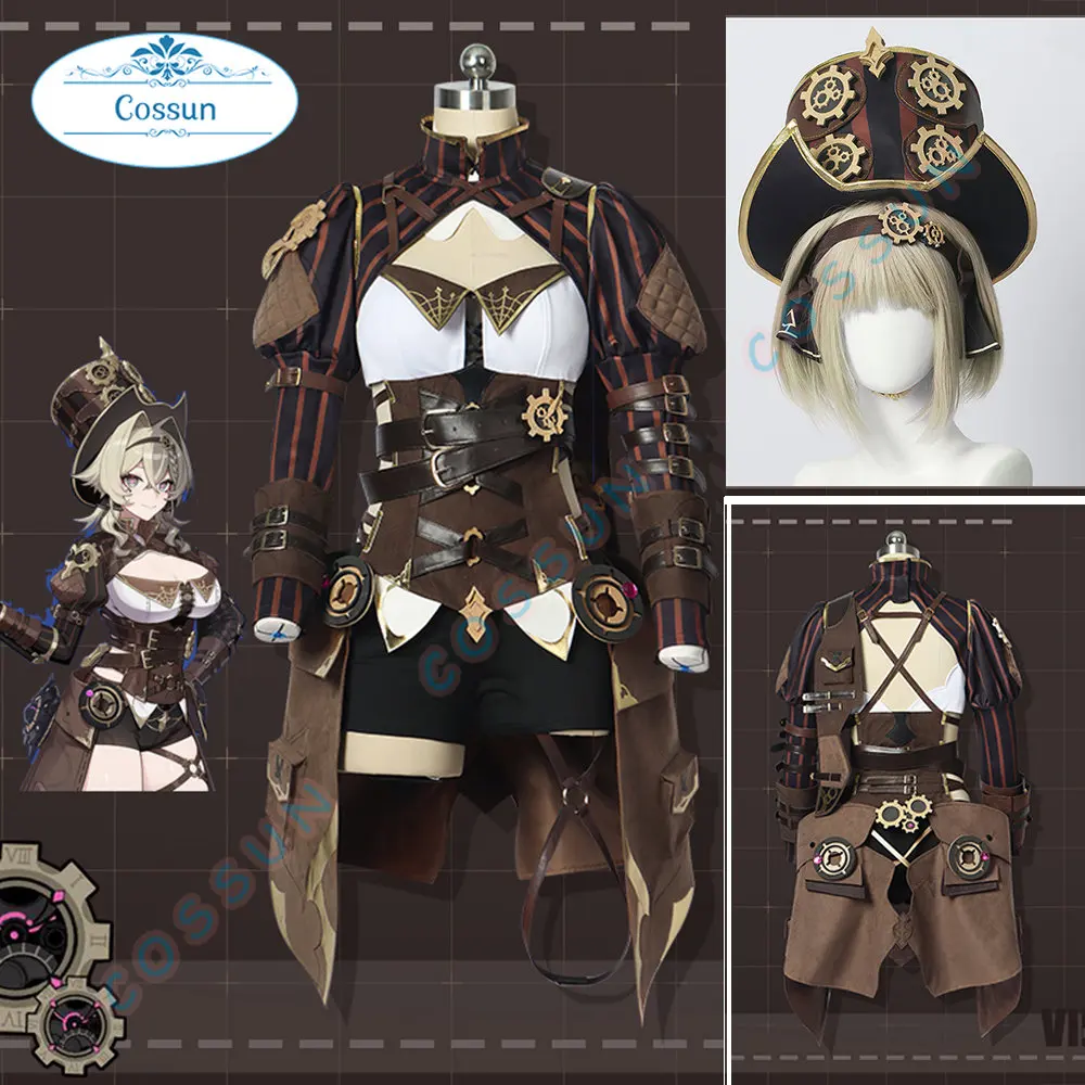 [customized] Anime Honkai Impact 3rd Vill V Cosplay Costume Uniform