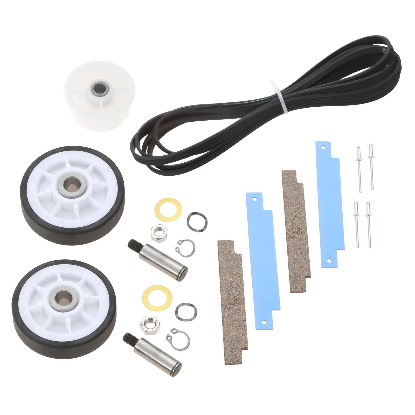 12001541-Dryer-Drum-Roller-Kit-306508-Drum-Bearing-Kit-WP63700340-Idler ...