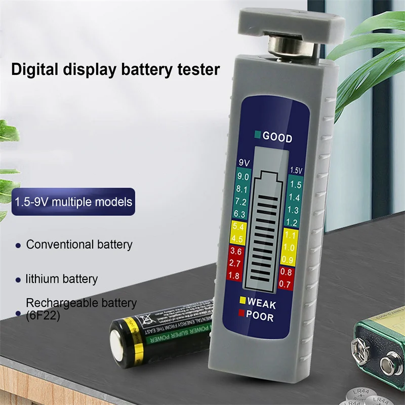 Digital-Battery-Tester-LCD-Display-Battery-Capacitance-Diagnostic-Tool ...
