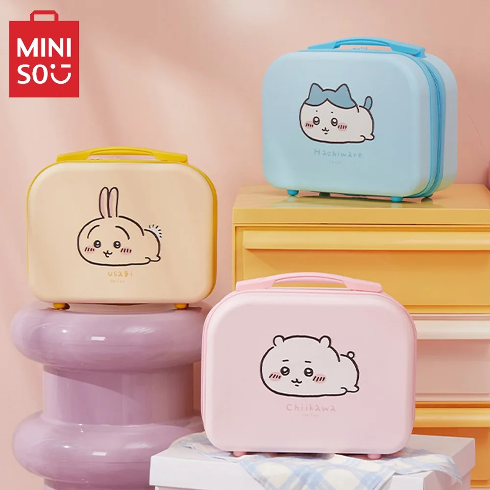 MINISO-Anime-Cartoon-Chiikawa-Hachiware-Usagi-Suitcase-Kawaii-Cute ...