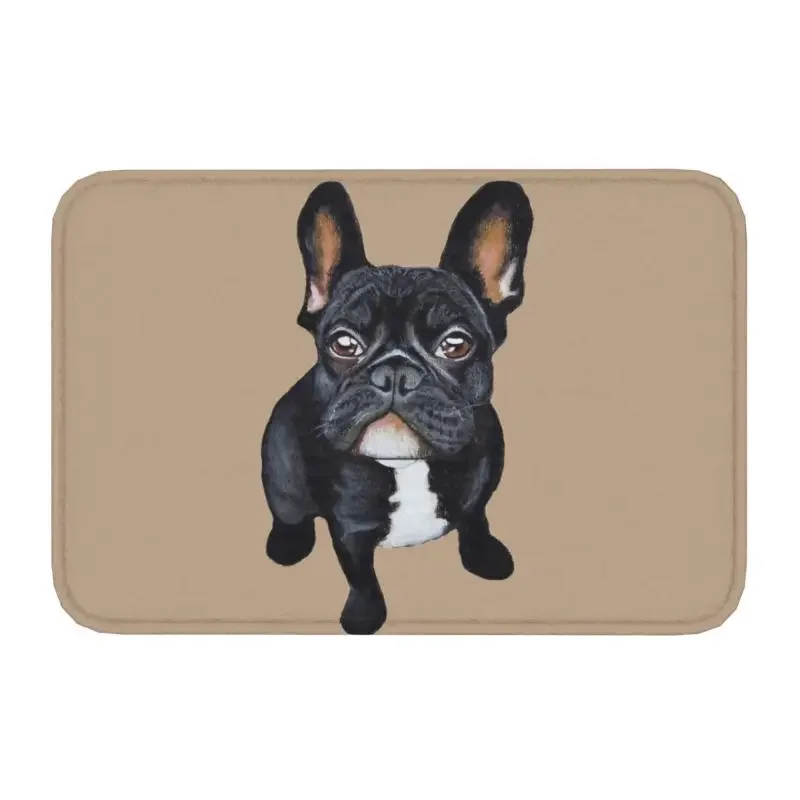 Custom-French-Bulldog-Doormat-Mat-Anti-Slip-Frenchie-Dog-Lover-Bath ...
