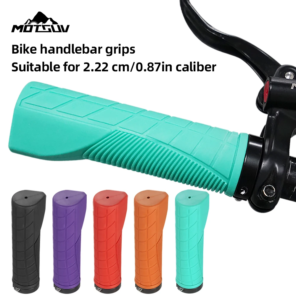 MOTSUV MTB Bicycle Grips Bike Handlebar Grip Shockproof Anti-Slip Bike ...