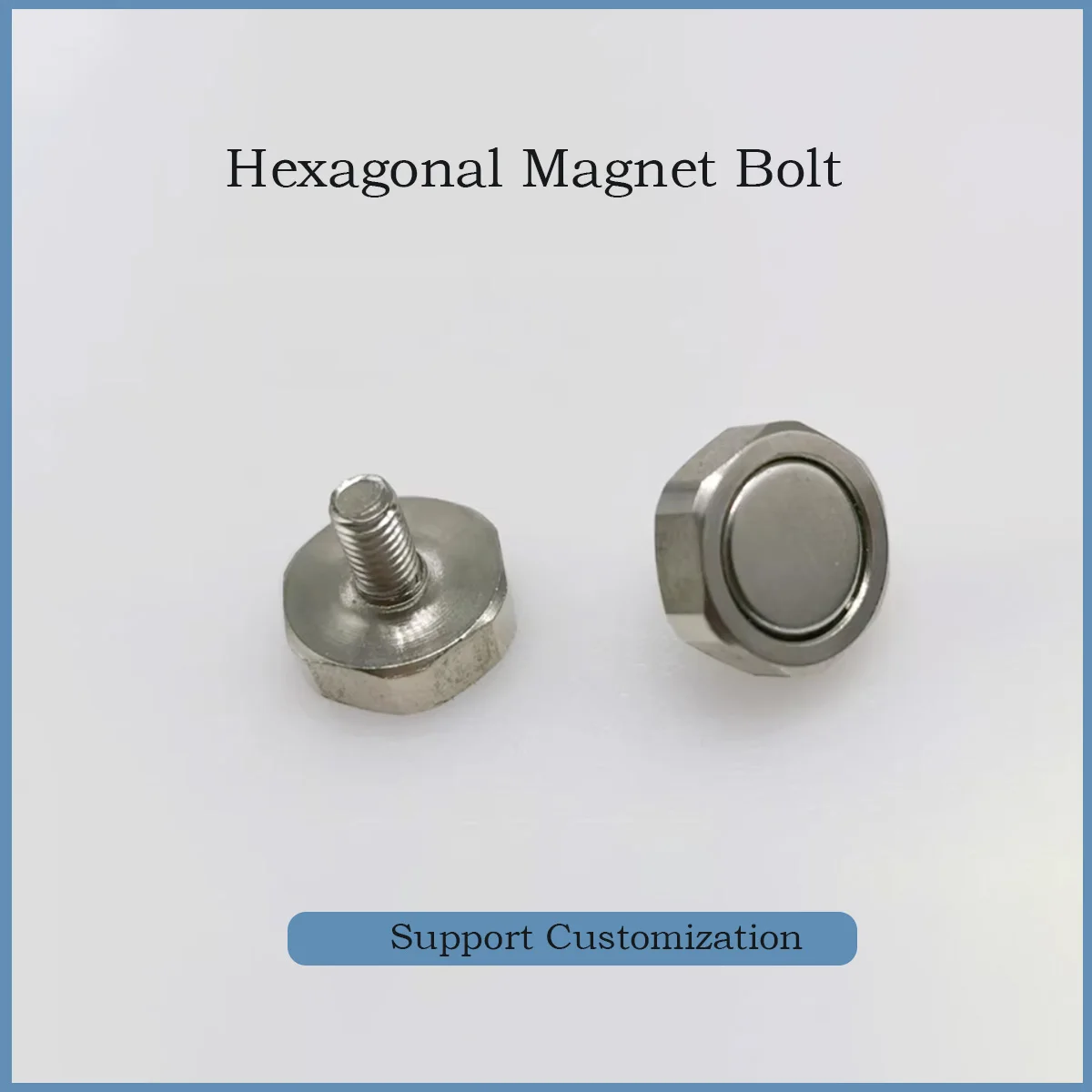 Hexagonal Thread Magnetic Bolt D16 External Screw Thread M5/6 Strong ...