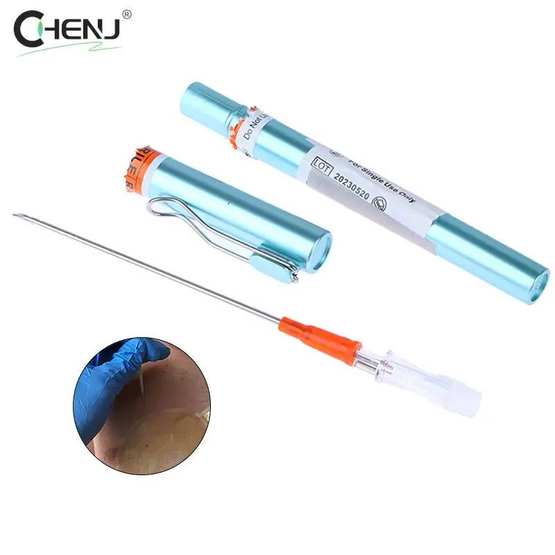 Rescue Pneumothorax Needle Trauma Medical Chest Cathether ...
