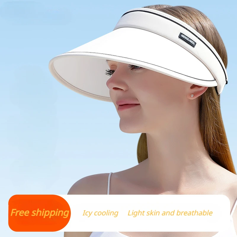 Free Shipping Female Sun Hat Summer Outdoor Riding Cover Face Sun Hat ...