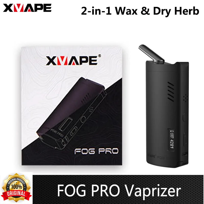 XVAPE-vaporizador de hierbas secas FOG PRO, batería extraíble de 3200mAh, pantalla OLED, pluma ...