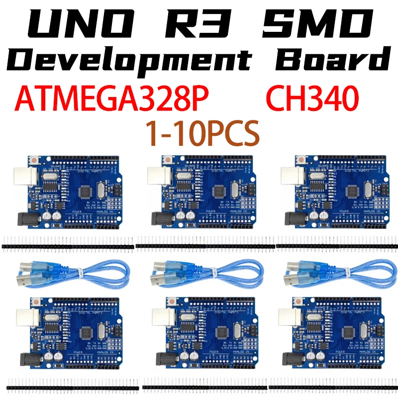 Placa-de-desarrollo-UNO-R3-ATMEGA328P-CH340-ATEGA16U2-Compatible-con ...
