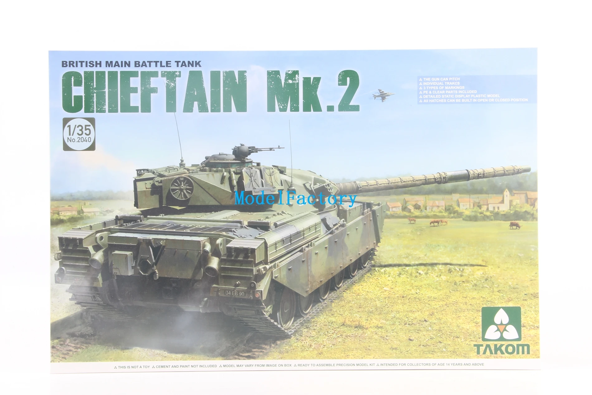 Takom 2040 1/35 영국 주요 전투 탱크 족장 Mk.2 모델 키트| | - AliExpress