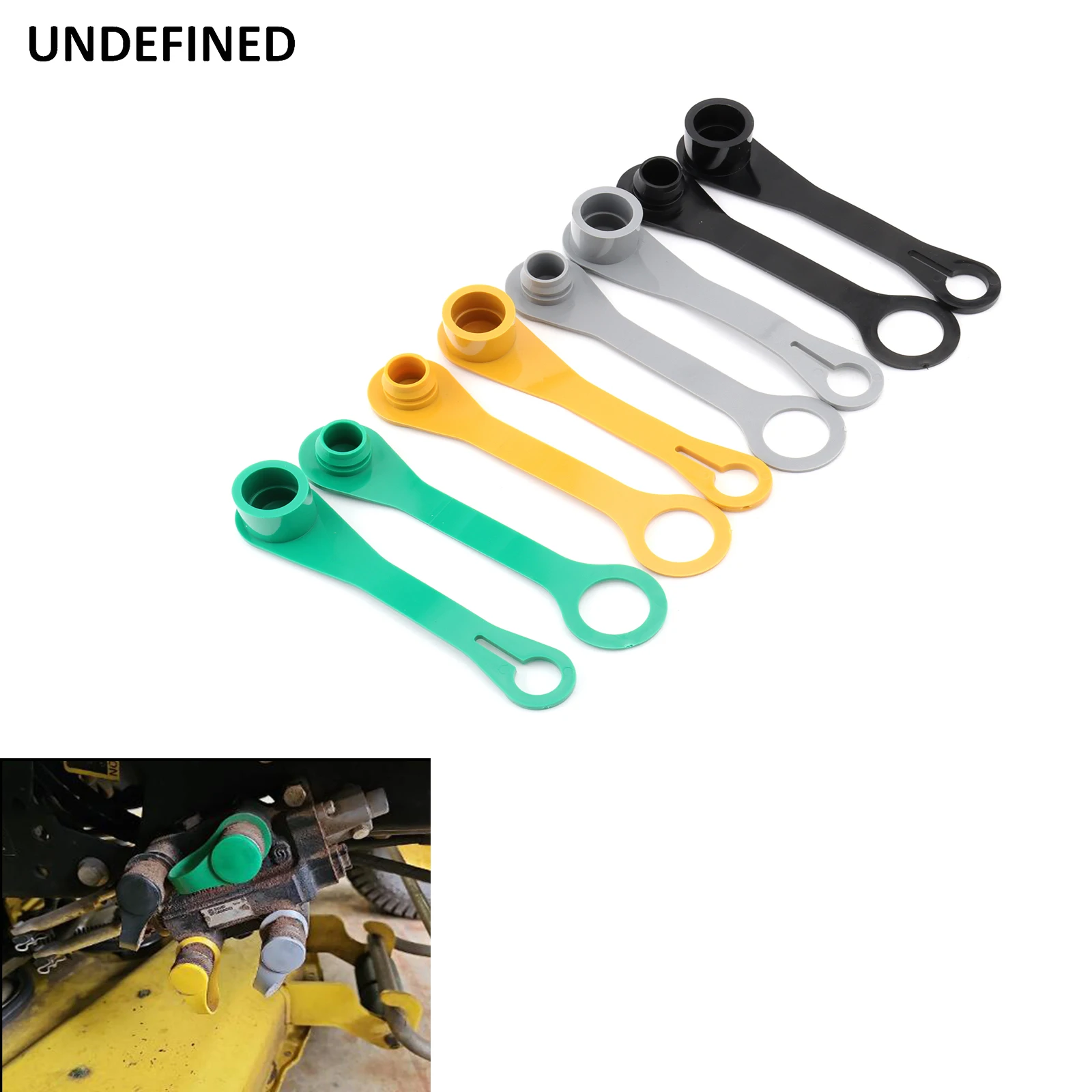 8pcs Hydraulic Coupler Dust Cap Plug fits for John Deere 425 X700 445 ...