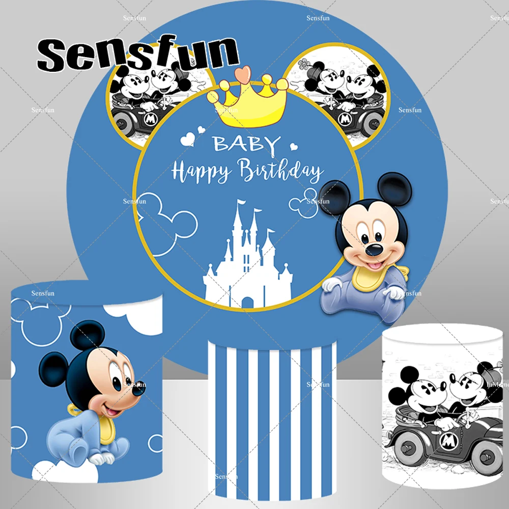 Baby Mickey Party Background