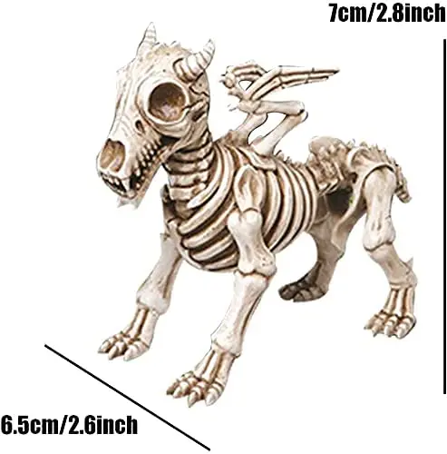 Halloween Dog Skeleton Drawing