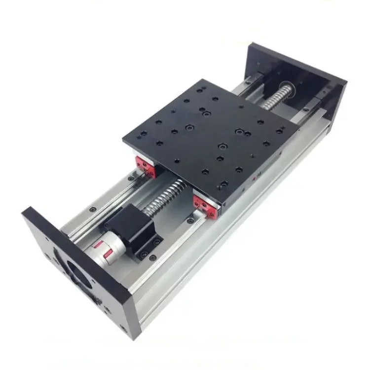 Linear-Rail-Slide-Module-GX80-SFU1605-200mm-Ballscrew-60ST-Servo-Motor-Linear-Actuator-System ...
