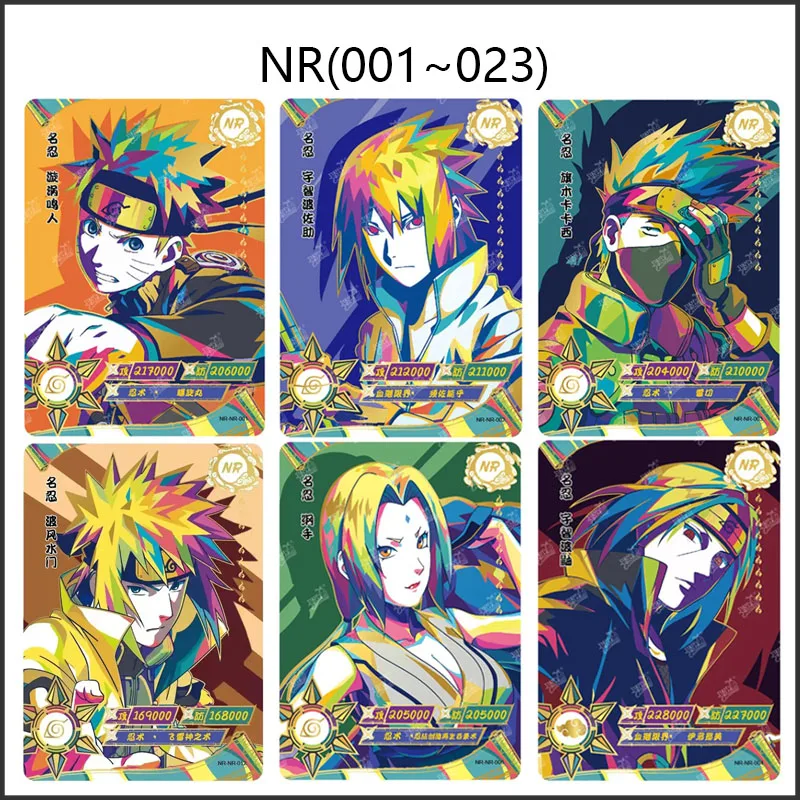 KAYOU-NARUTO-NR-Cards-Anime-figure-Uzumaki-Naruto-Uchiha-Sasuke-Hatake ...