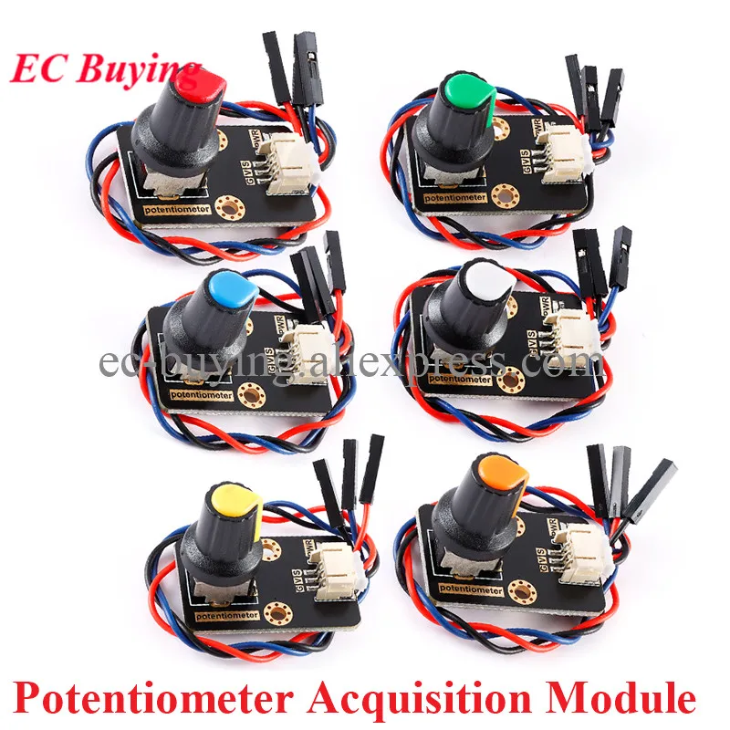 Potentiometer-Acquisition-Module-Rotary-Encoder-For-Arduino-ADC-Analog ...