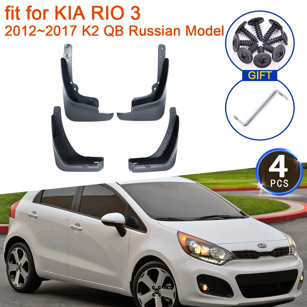 Guardabarros-con-solapa-para-coche-accesorio-para-KIA-RIO-3-2012-2013 ...