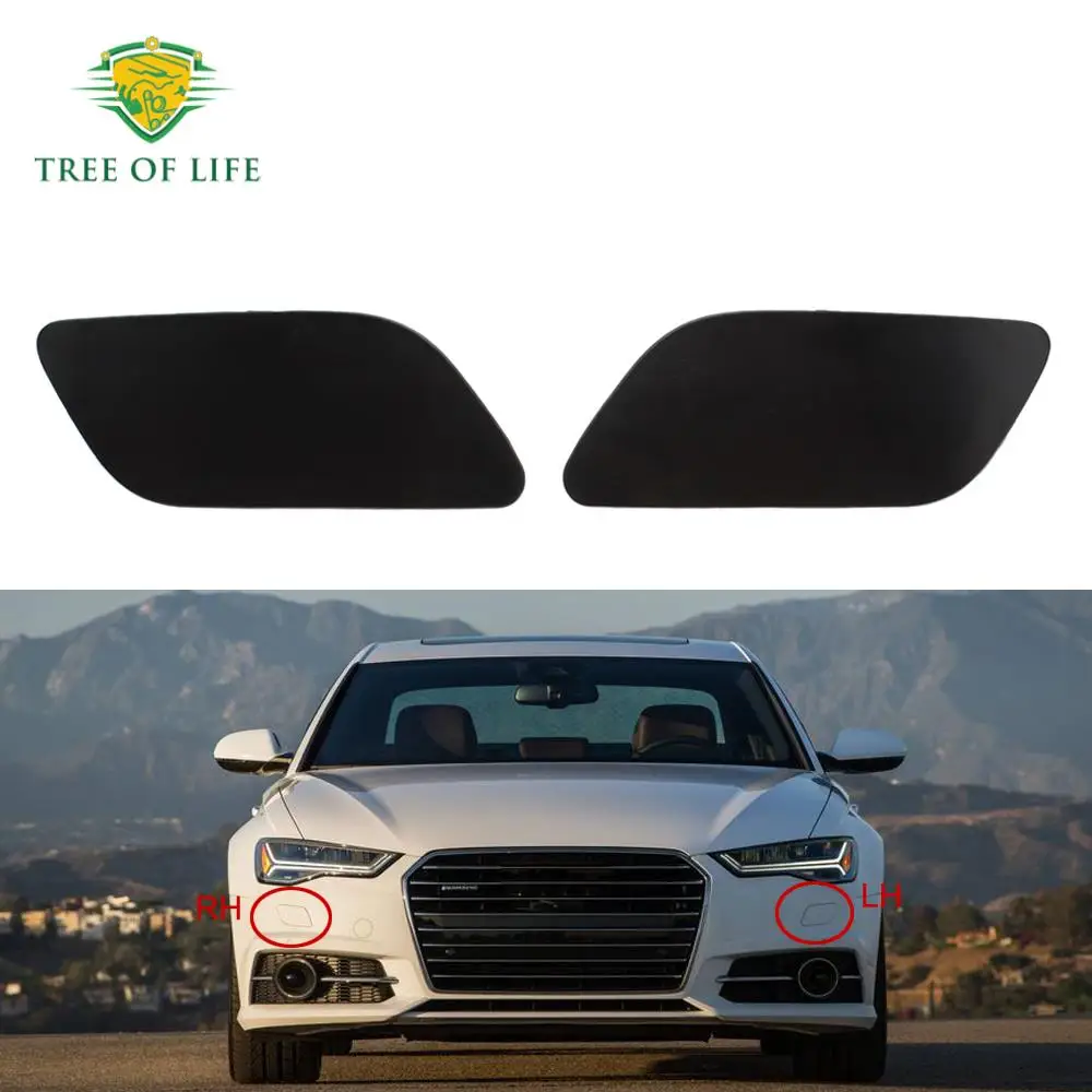 Front-Bumper-Headlight-Headlamp-Washer-Nozzle-Cover-Cap-Jet-Spray-For ...