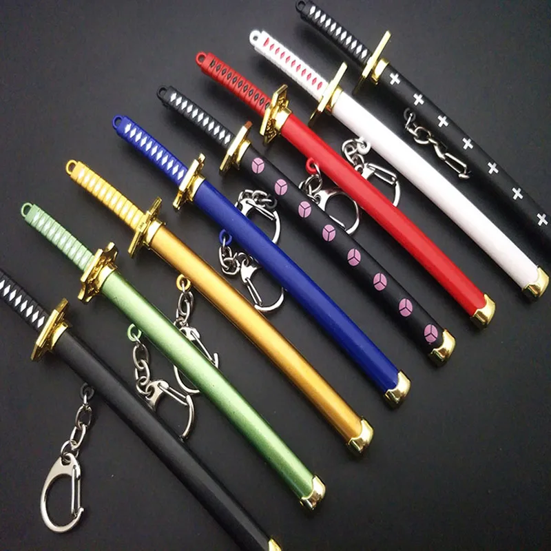 7-Styles-Roronoa-Zoro-Sword-Keychain-For-Women-Men-Buckle-Toolholder ...