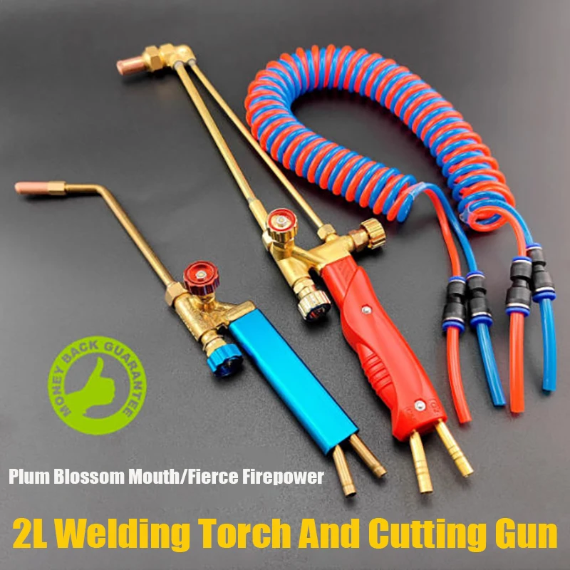 Small welding torch connected to spring telescopic tube 2L handheld ...