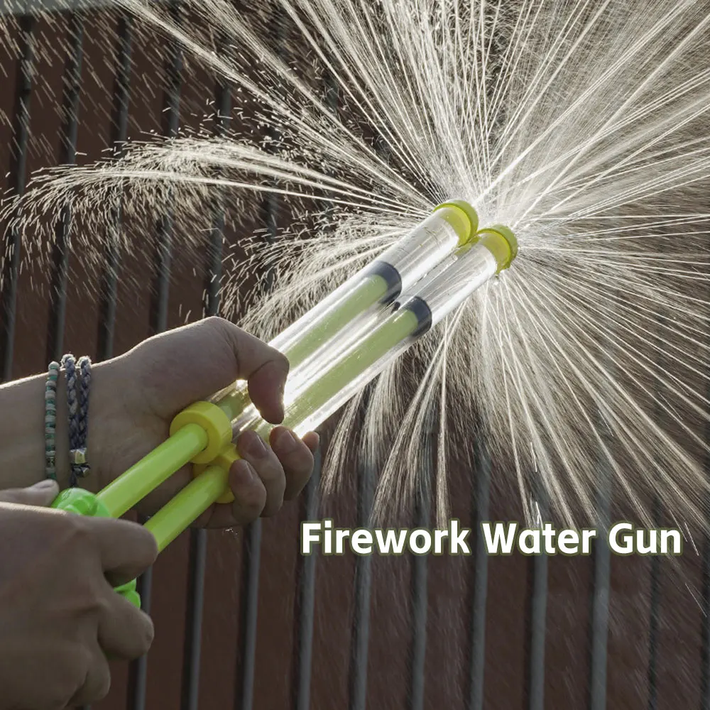 Cartoon-Firework-Water-Gun-Toys-Hand-Held-Spray-Water-Stick-Children ...