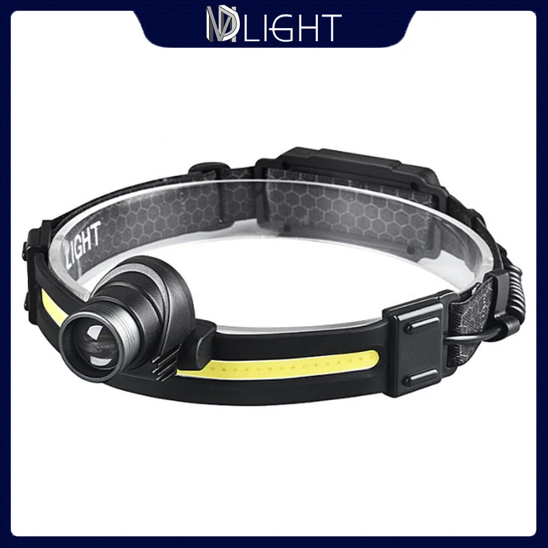 Outdoor Portable Motion Sensor Running Light Waterproof LED Headlamps ...