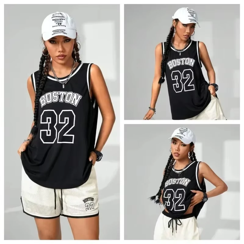 Summer Popular Women's Basketball Vest Loose Breathable Fast Drying ...